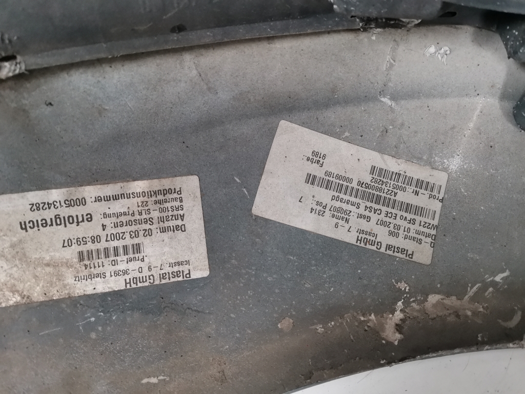 Used Mercedes Benz S-Class Front bumper A2218800040