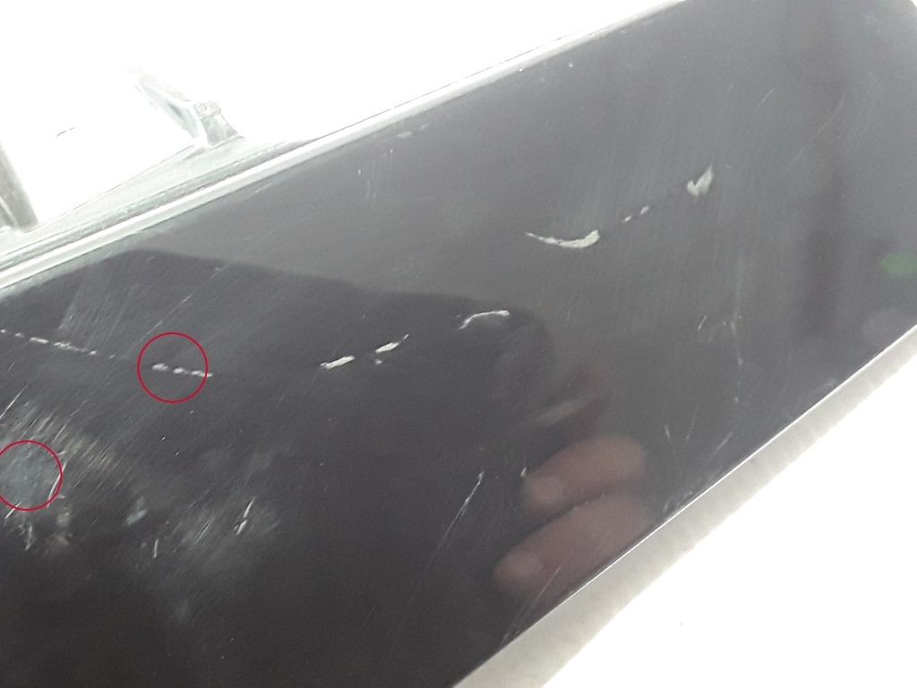 Used VOLVO XC60 Front door strip to the glass exterior 32257328