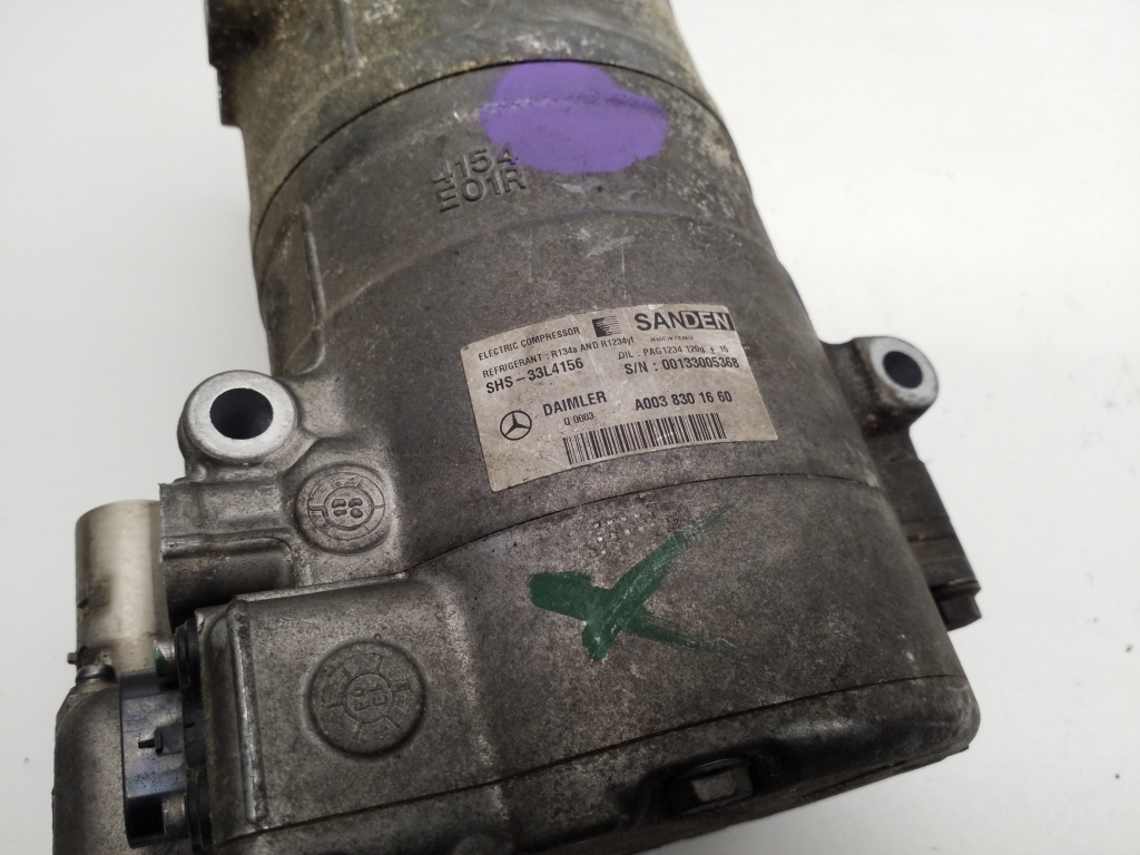 Used Mercedes Benz E-Class Air conditioner compressor a0038301660