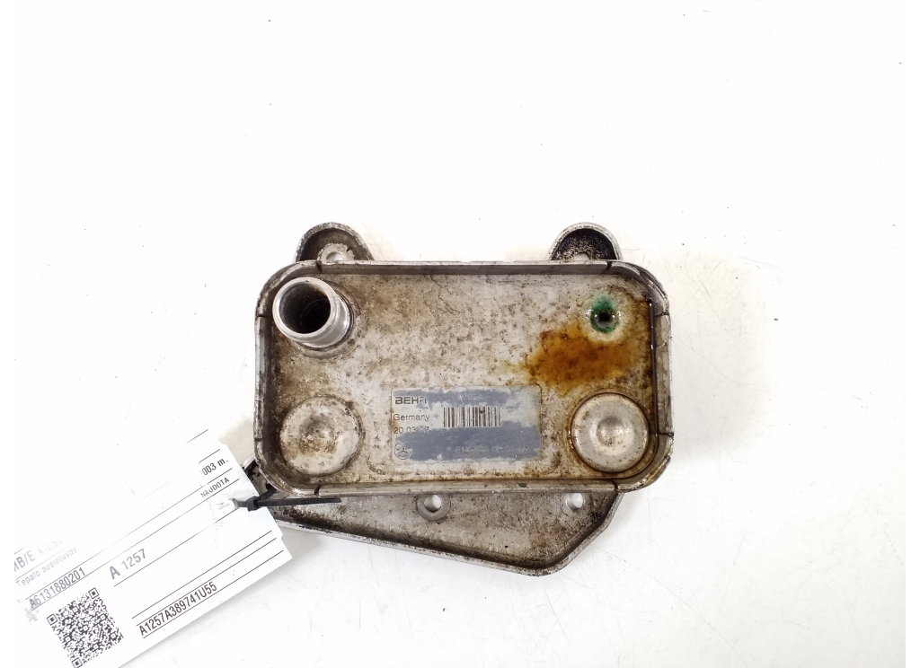 Used Mercedes Benz E-Class Oil cooler A6131880201
