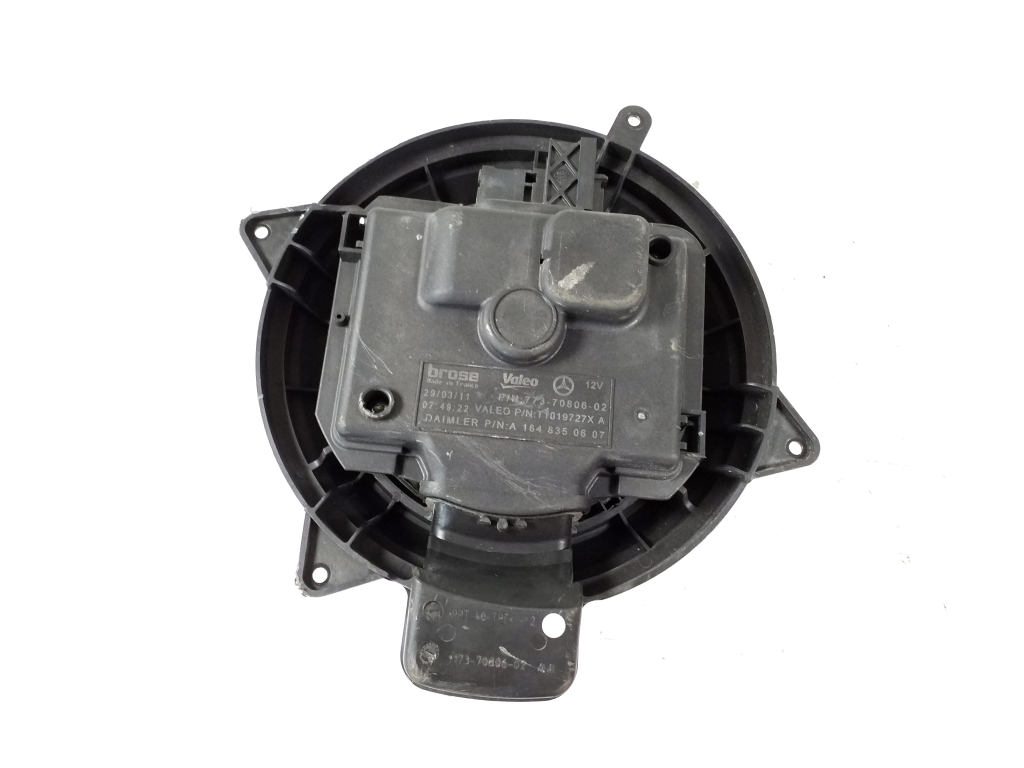 Used Mercedes Benz ML-Class Cabin shoulder motor A1648350607