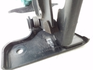 Used Mercedes Benz ML-Class Engine hood opening handle on the hood ...