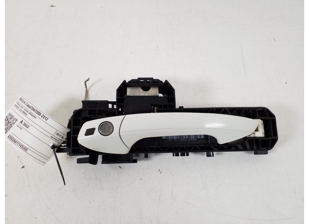 Used Mercedes Benz GLK-Class Front door external opening handle and its ...