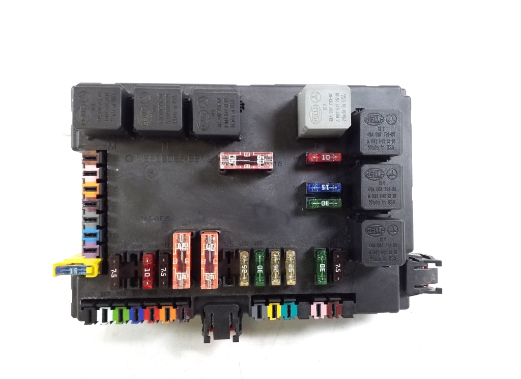 Used Mercedes Benz S-Class Fuse box in the boot A2215450801