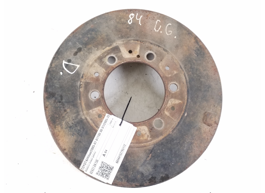 Used TOYOTA Hilux Rear brake disc 42431-0K130