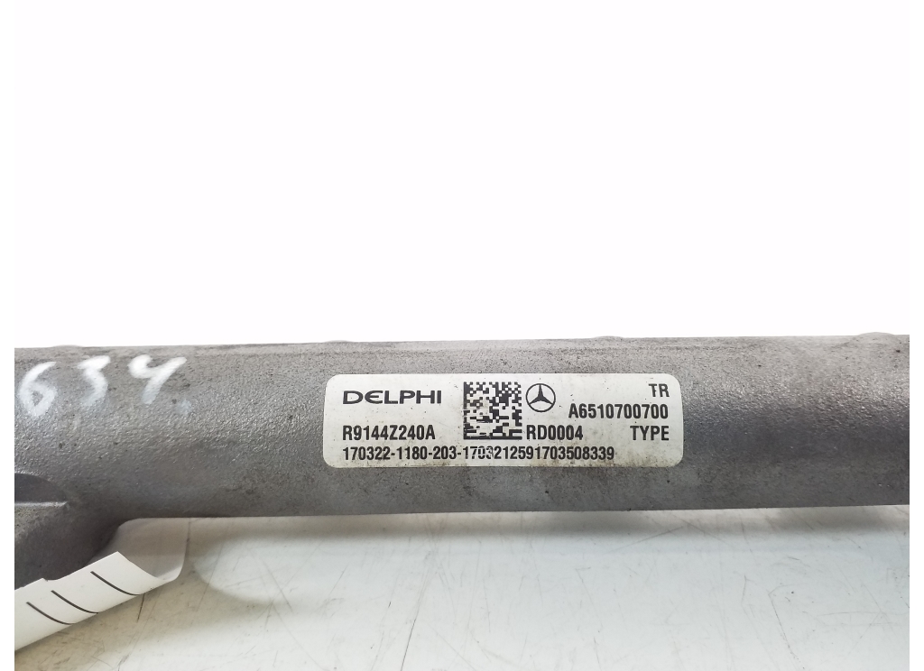 Naudotas Mercedes Benz GLC-Class Aukšto slėgio kuro trasa A6510700700