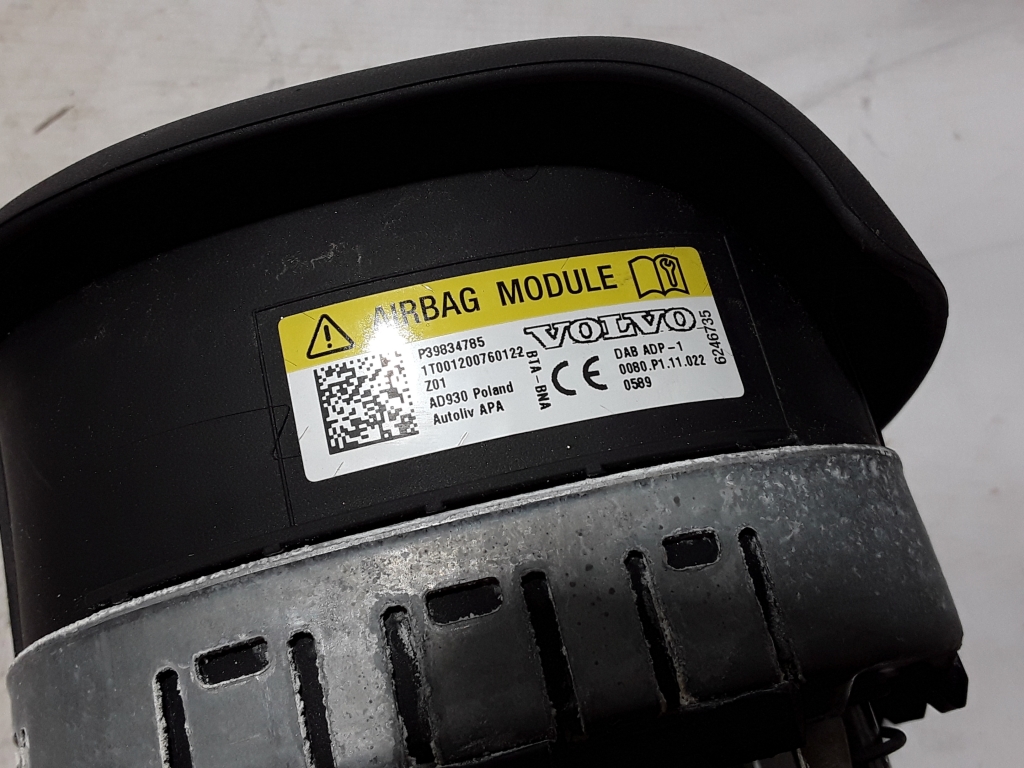 Used VOLVO XC60 Airbag steering wheel 39834785