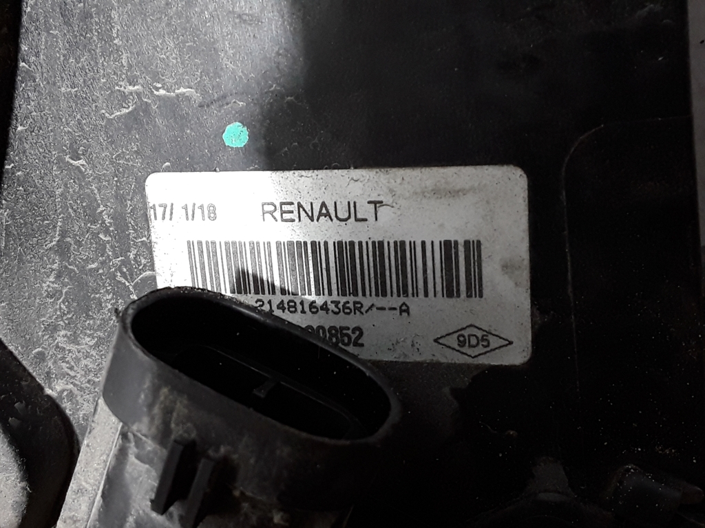 Used Dacia Dokker Cooling fan and its parts 214816436R