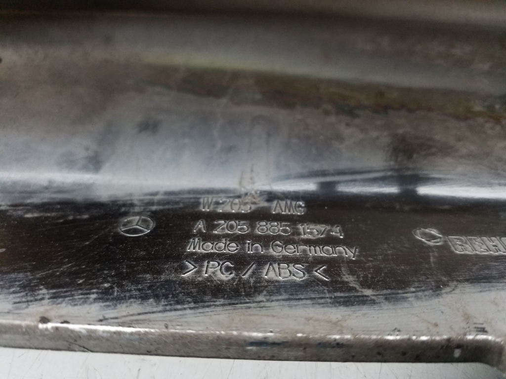 Used Mercedes Benz C-Class Chrome front bumper A2058851574