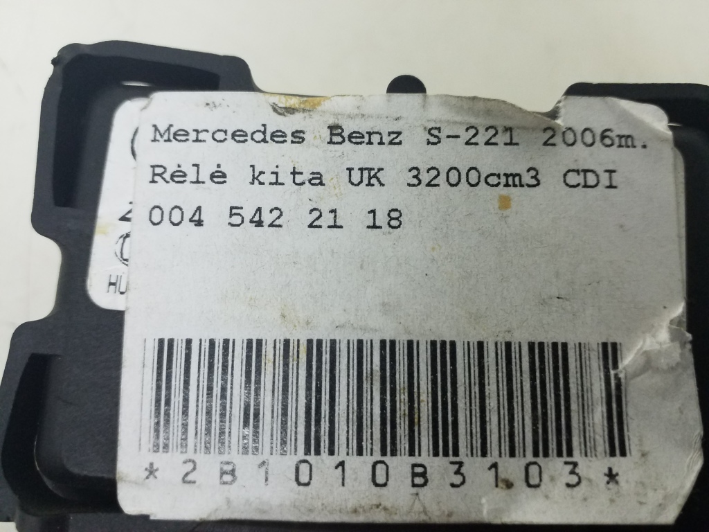 Used Mercedes Benz S-Class Relay A0045422118