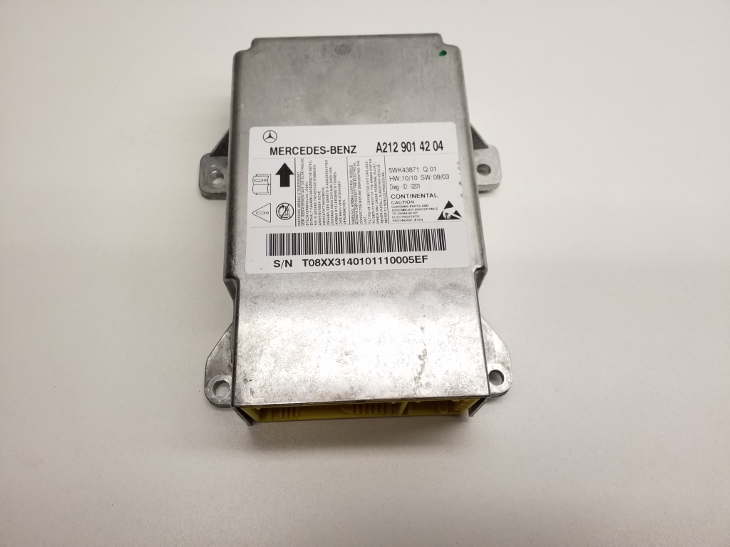 Naudotas Mercedes Benz E-Class Oro saugos pagalvių modulis A2129014204
