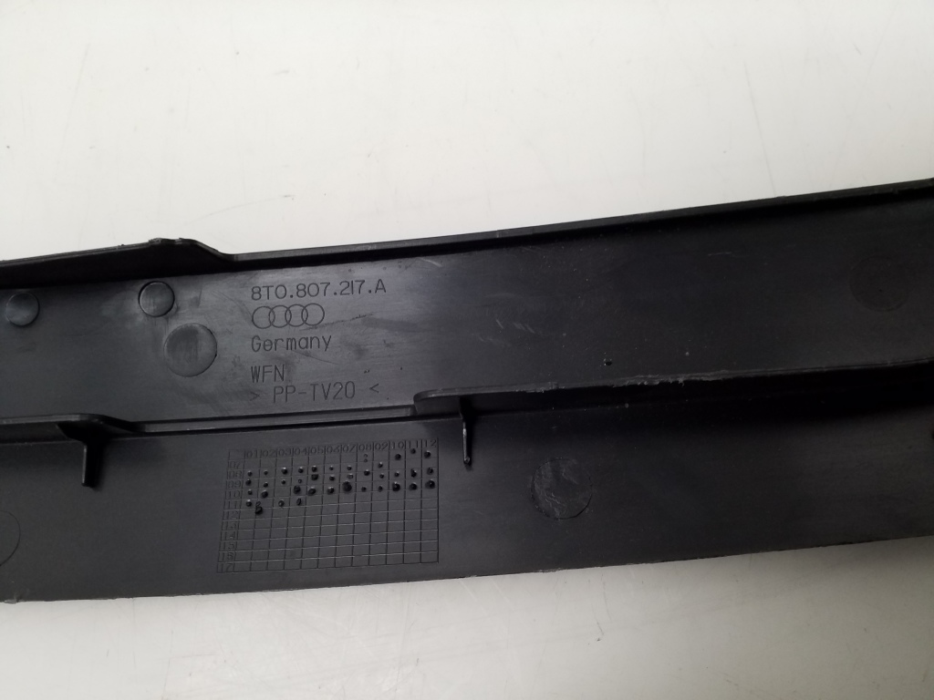 Naudotas AUDI A4 Galinio bamperio kita detalė 8T0807217A