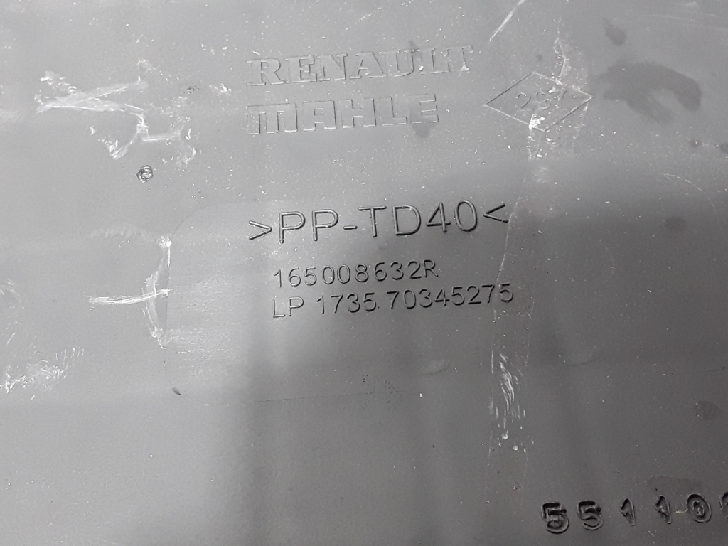 Used RENAULT Master Air filter housing 165008632R