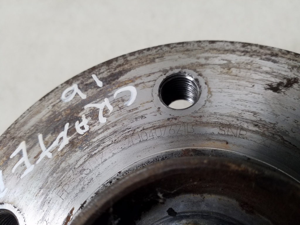 Used Volkswagen Crafter Front hub bearing 2N0407621B