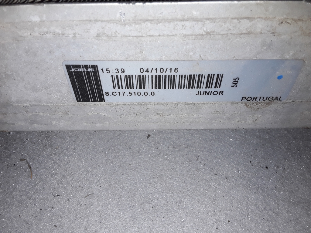 Used Opel Corsa Intercooler radiator 8C1751000