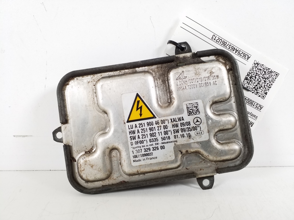 Used Mercedes Benz R-Class Control unit for xenon headlights A2519004600