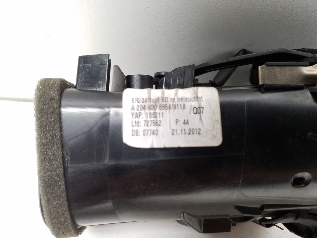 Used Mercedes Benz C-Class Interior panel ventilation grilles A2048306654