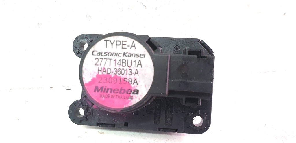 Used NISSAN Qashqai Interior shoulder valve motor 277T14BU1A