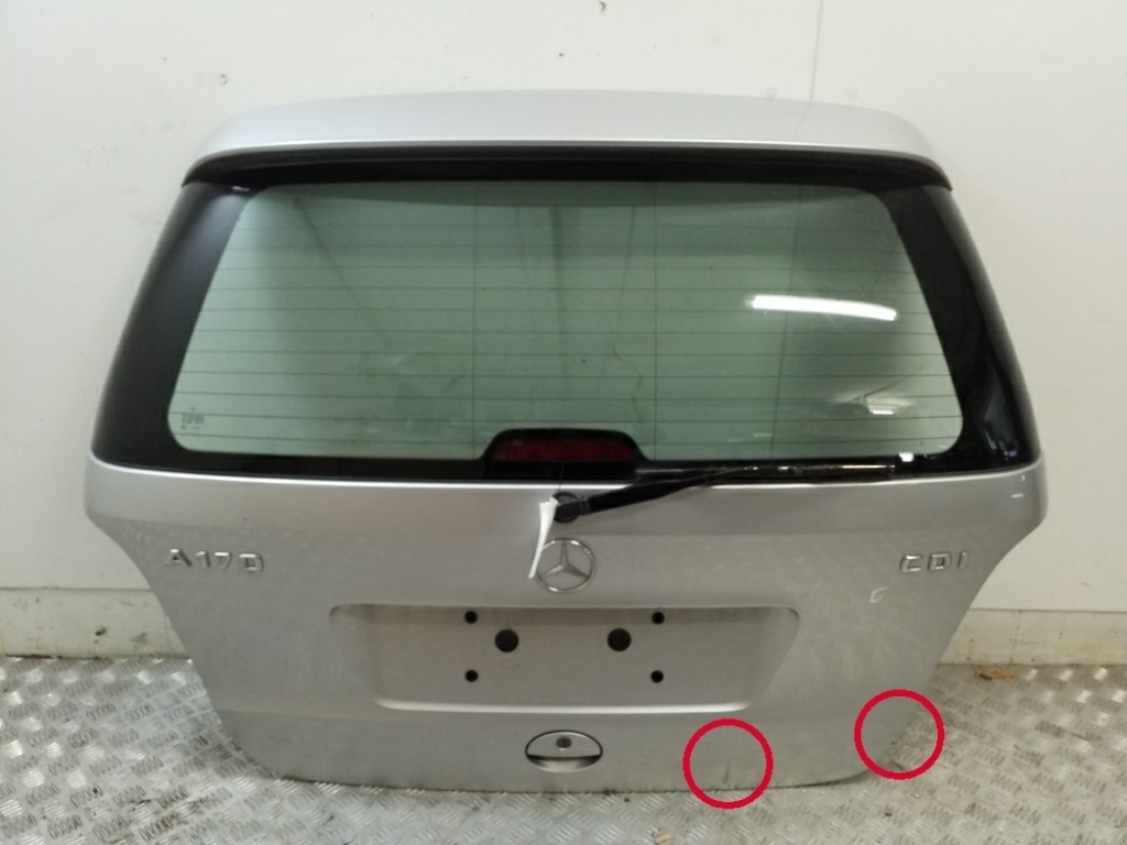 Naudotas Mercedes Benz A-Class Bagažinės dangtis ir jo detalės