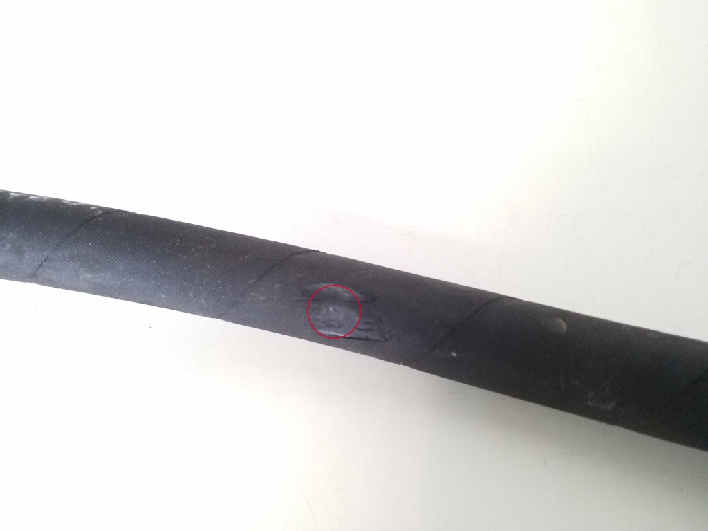 Used Mercedes Benz ML-Class Hose for air conditioning A1648302215
