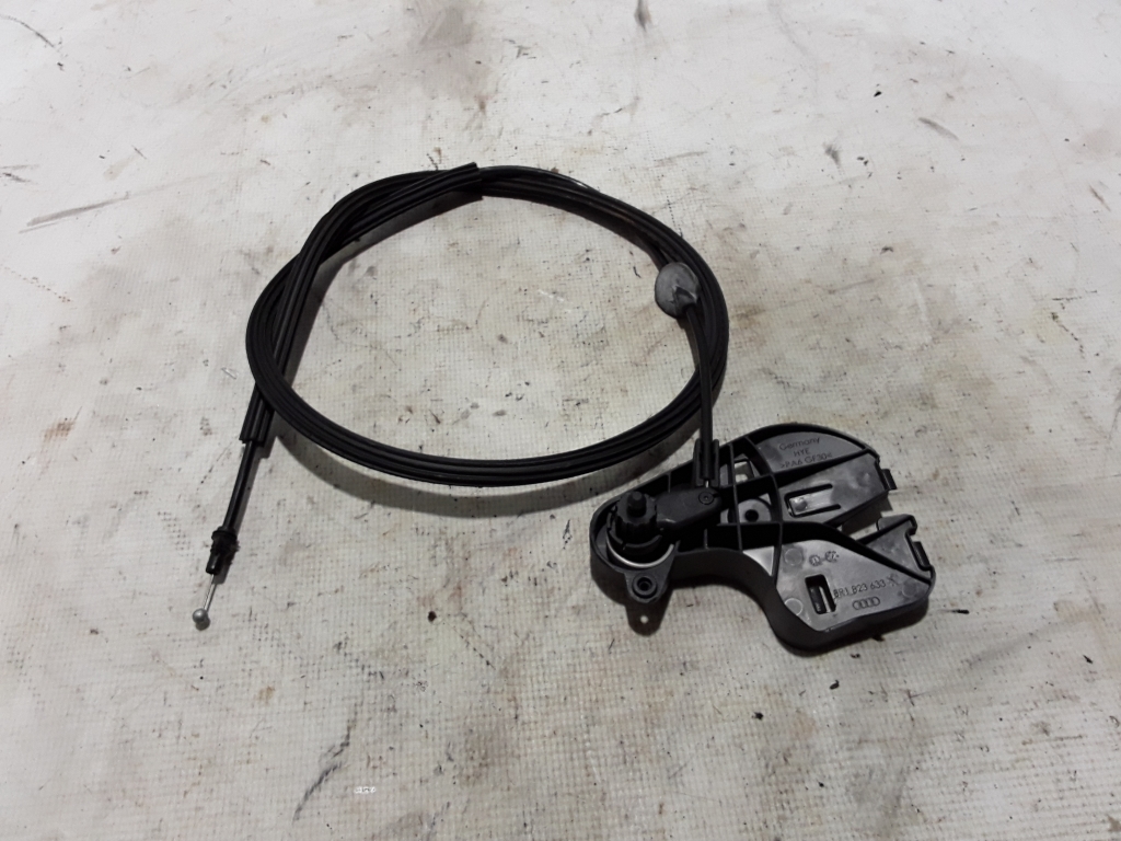 Used AUDI Q5 Engine cover opening handle in the passenger compartment ...