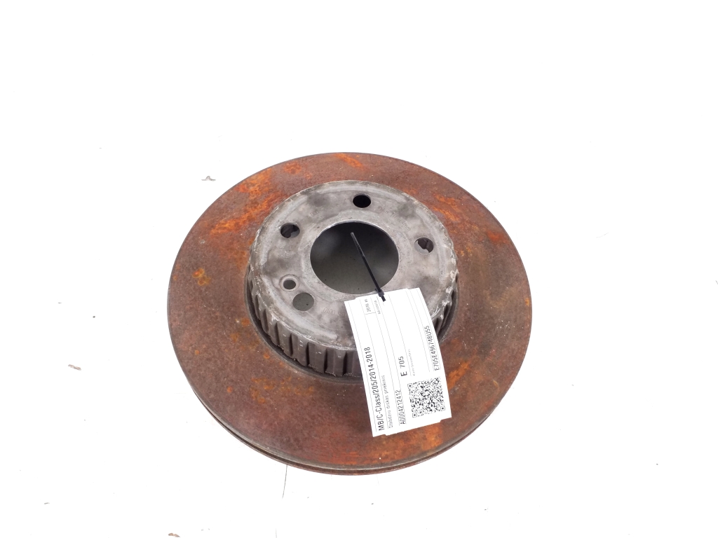 MERCEDES-BENZ C (W205) (2013-present) Front Left Brake Disc A0004212412 ...