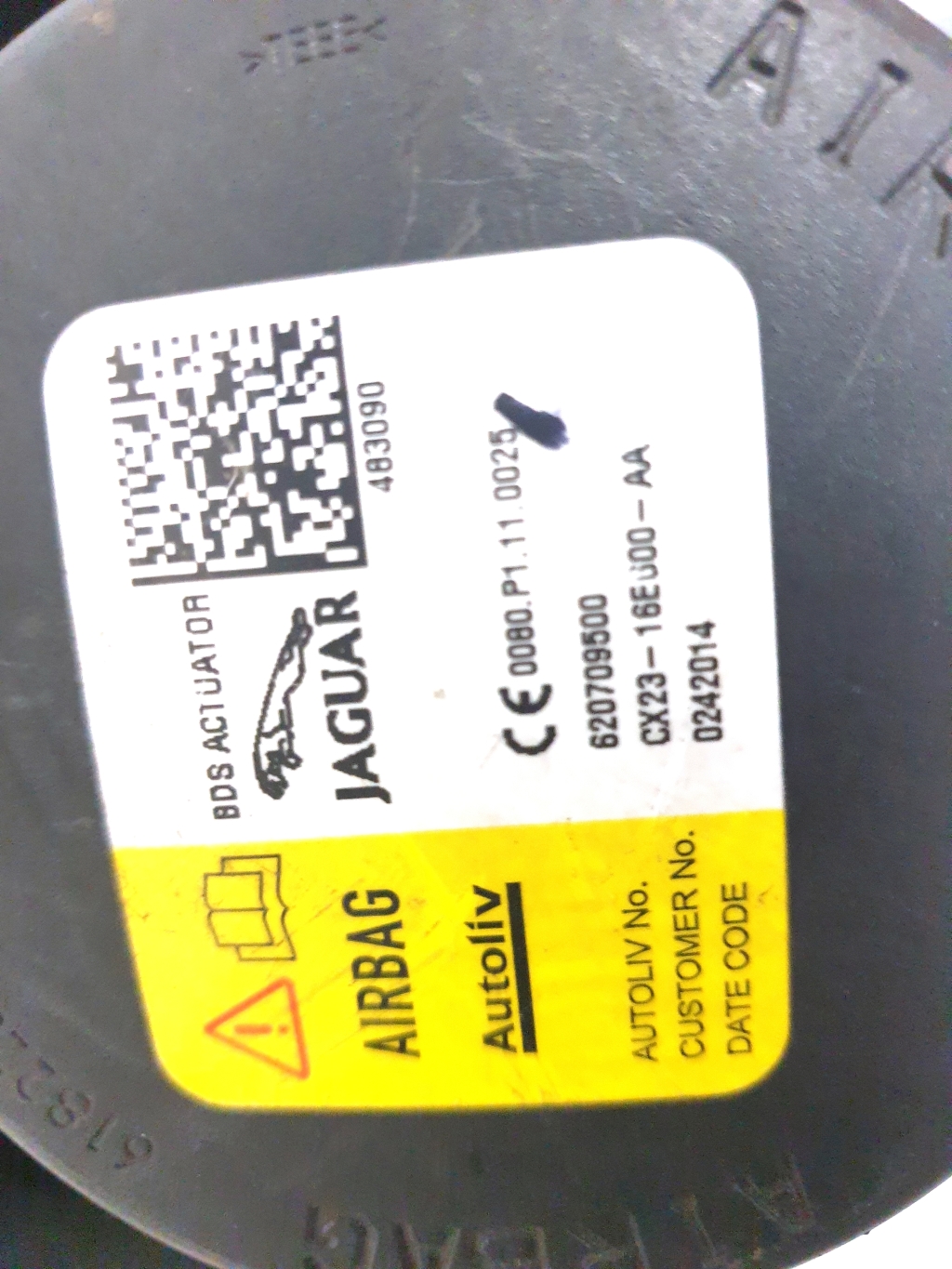 Used Jaguar XF Airbag hood CX23-16E600-AA