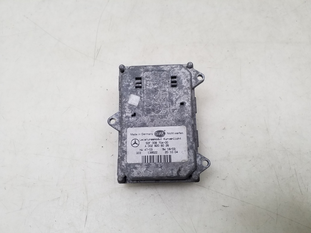 Used Mercedes Benz E-Class Control unit for xenon headlights A0028206026