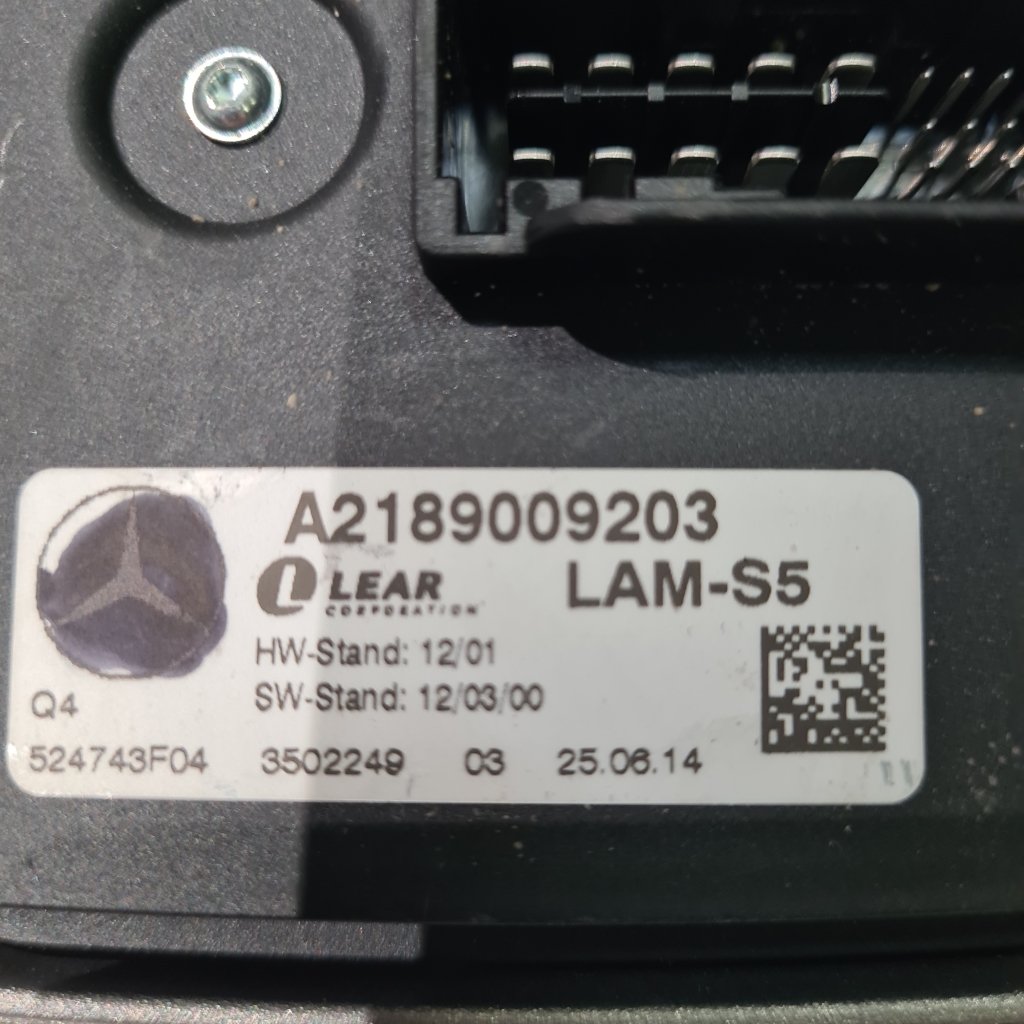 Used Mercedes Benz CLS-Class Control unit for xenon headlights A2189009203