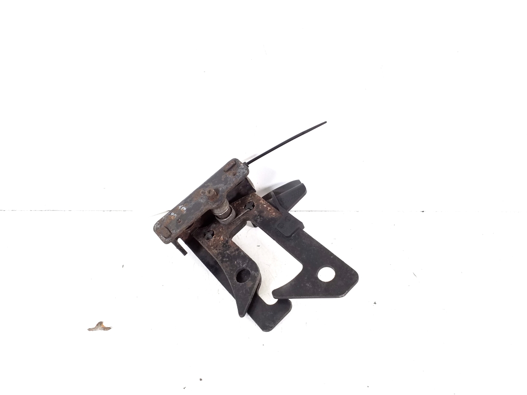 Used Mercedes Benz C-Class Engine hood opening handle on the hood ...