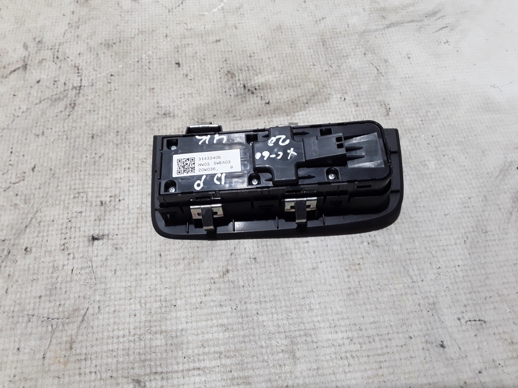 Used VOLVO XC60 Front door glass switch 31433406