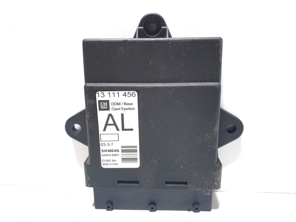 Used Opel Vectra Central locking control unit 13 111 456