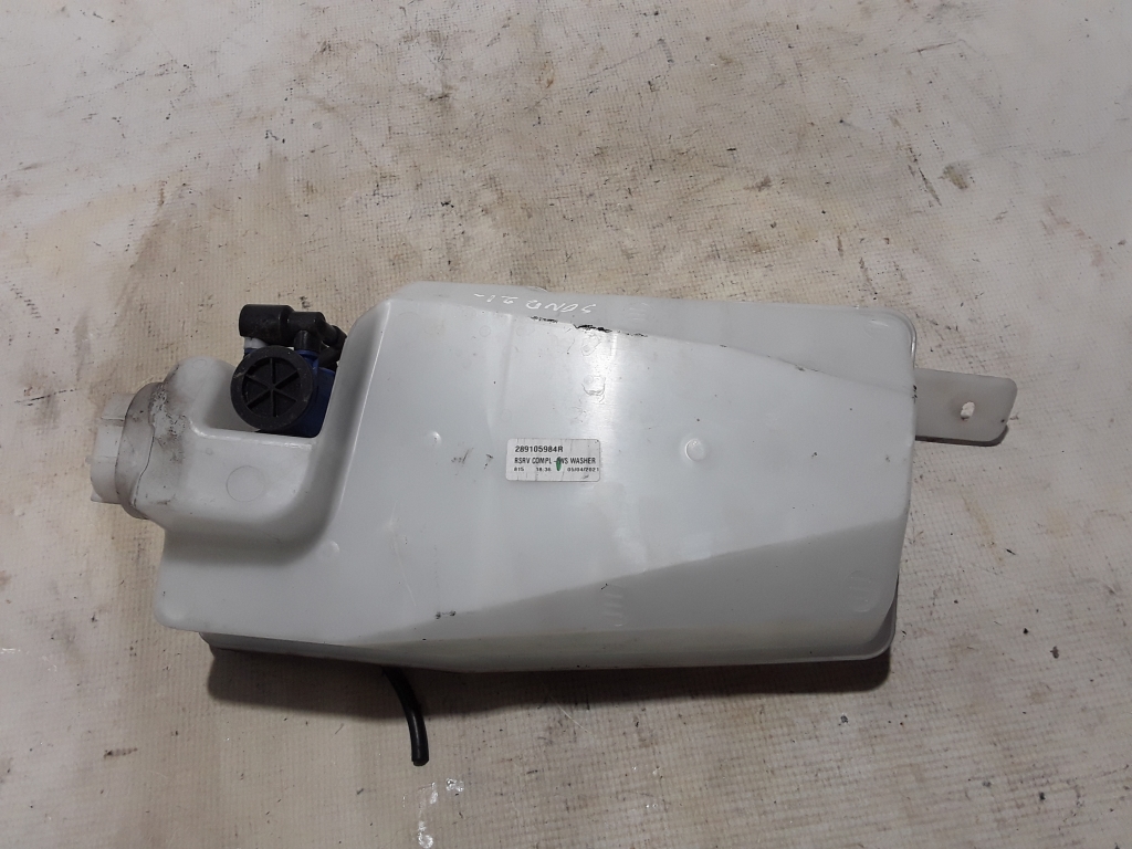 Used Dacia Sandero Windscreen washer tank front 289105984R