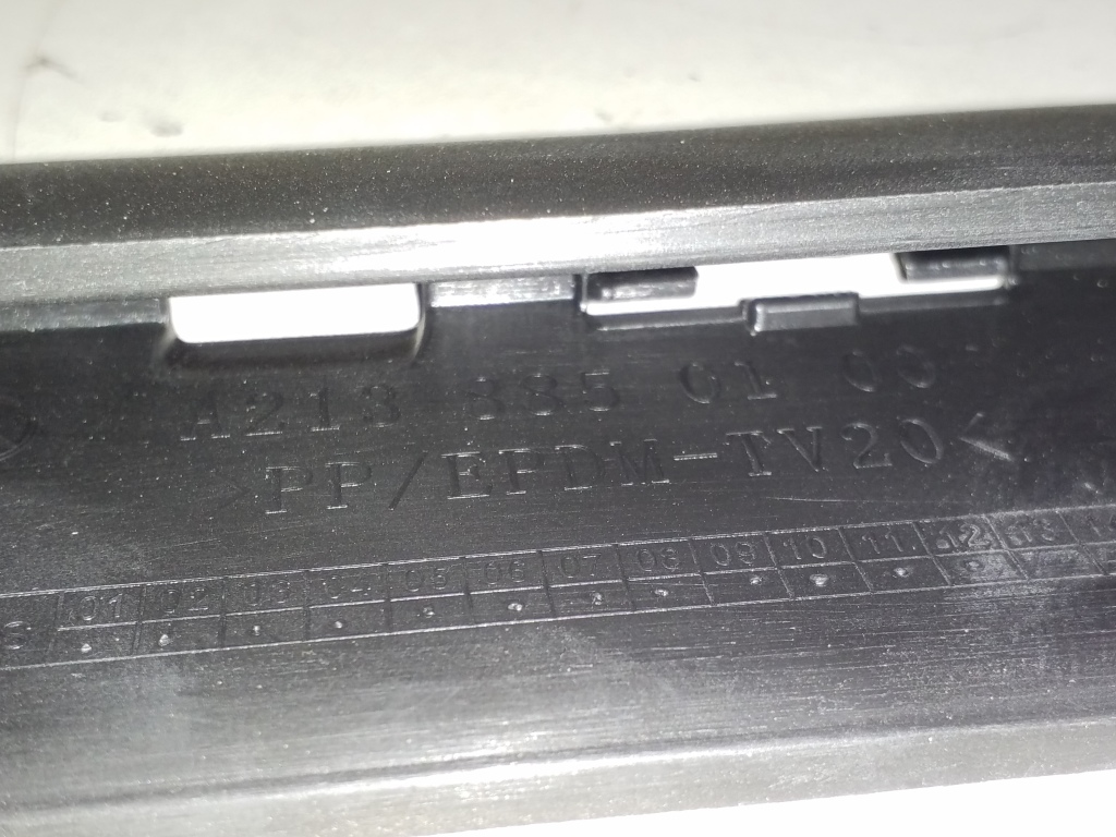 Used Mercedes Benz E-Class Front bumper lower grille A2138850100