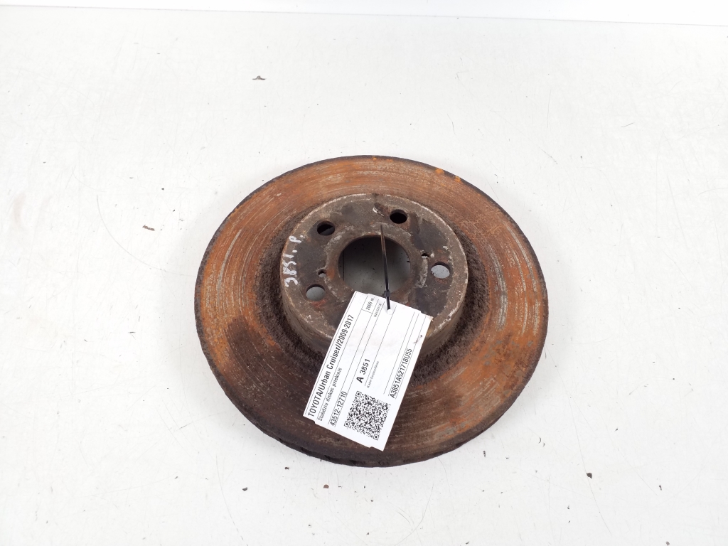 Used TOYOTA Urban Cruiser Brake disc front 43512-12710