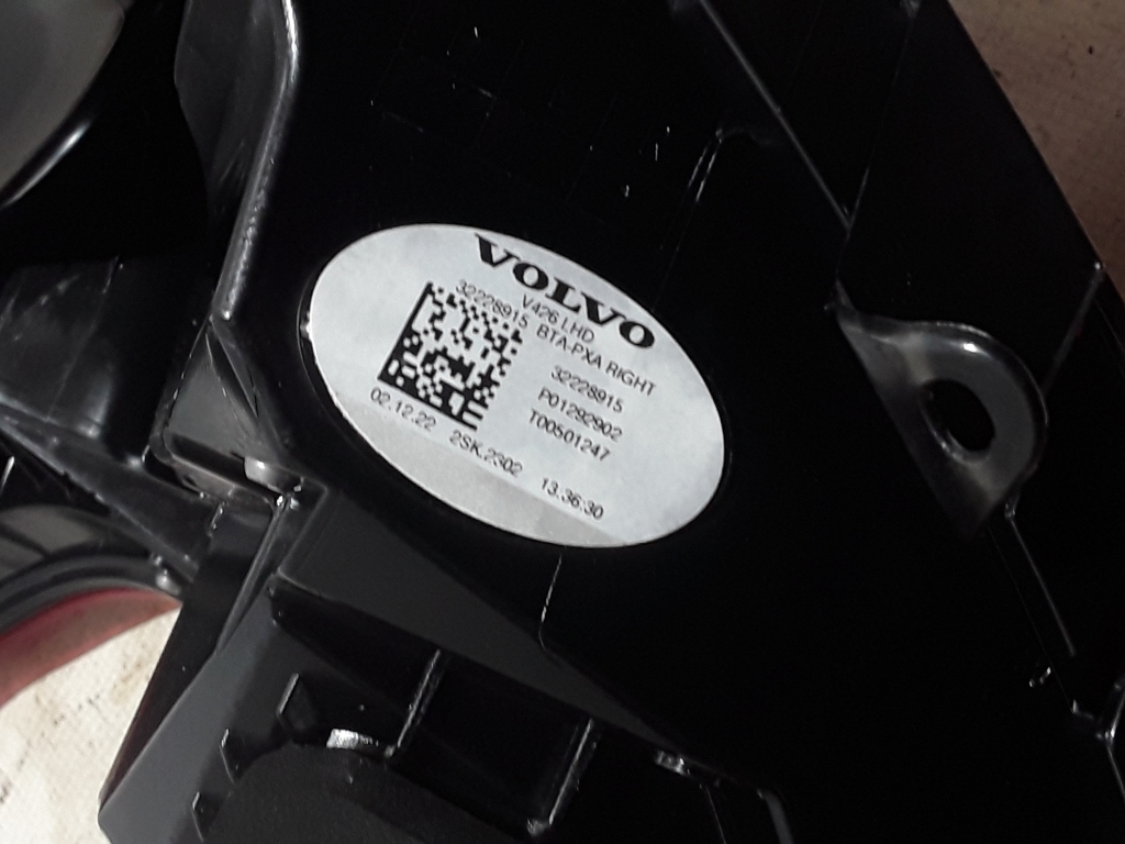 Naudotas VOLVO XC60 Žibintas galinis kampinis 32228915