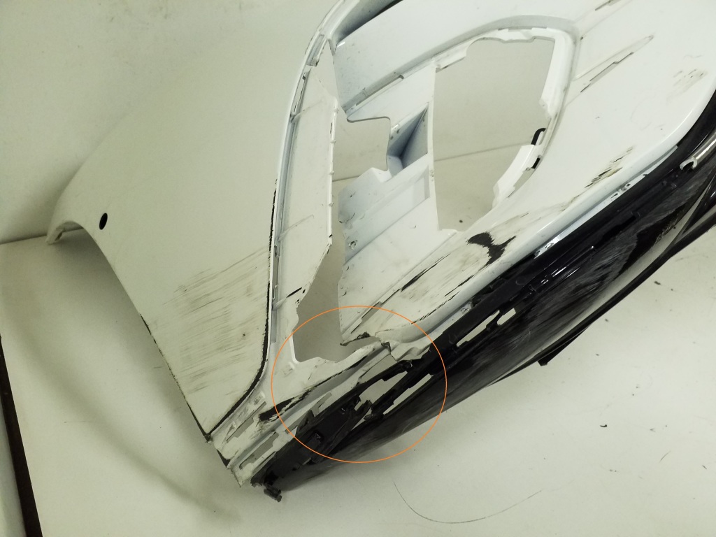 Used Mercedes Benz EQE Front bumper A2958855702