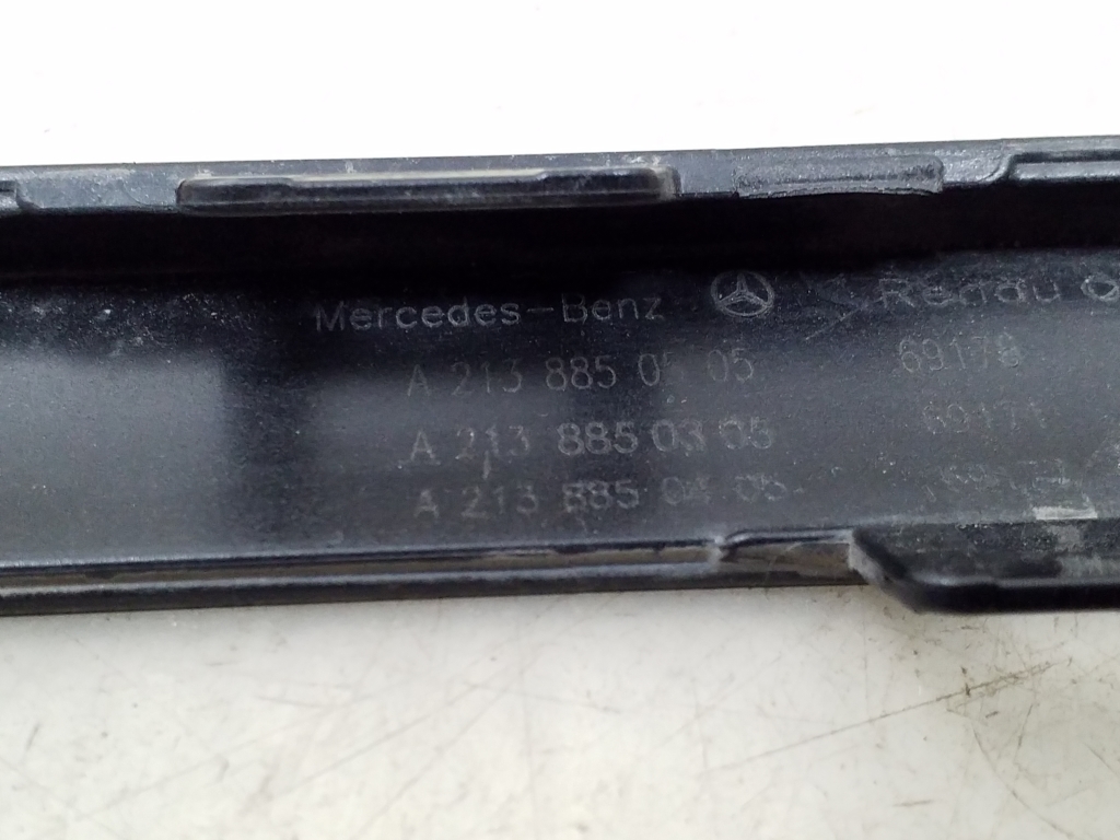 Used Mercedes Benz E-Class Front bumper trim strip A2138850505