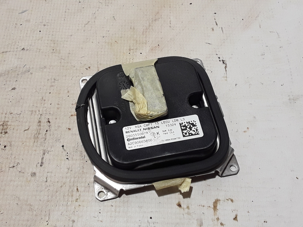 Used RENAULT Talisman Control unit for xenon headlights 260555097R