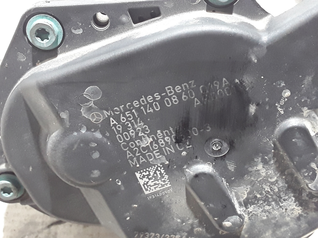 Used Mercedes Benz Sprinter EGR valve A6511400860