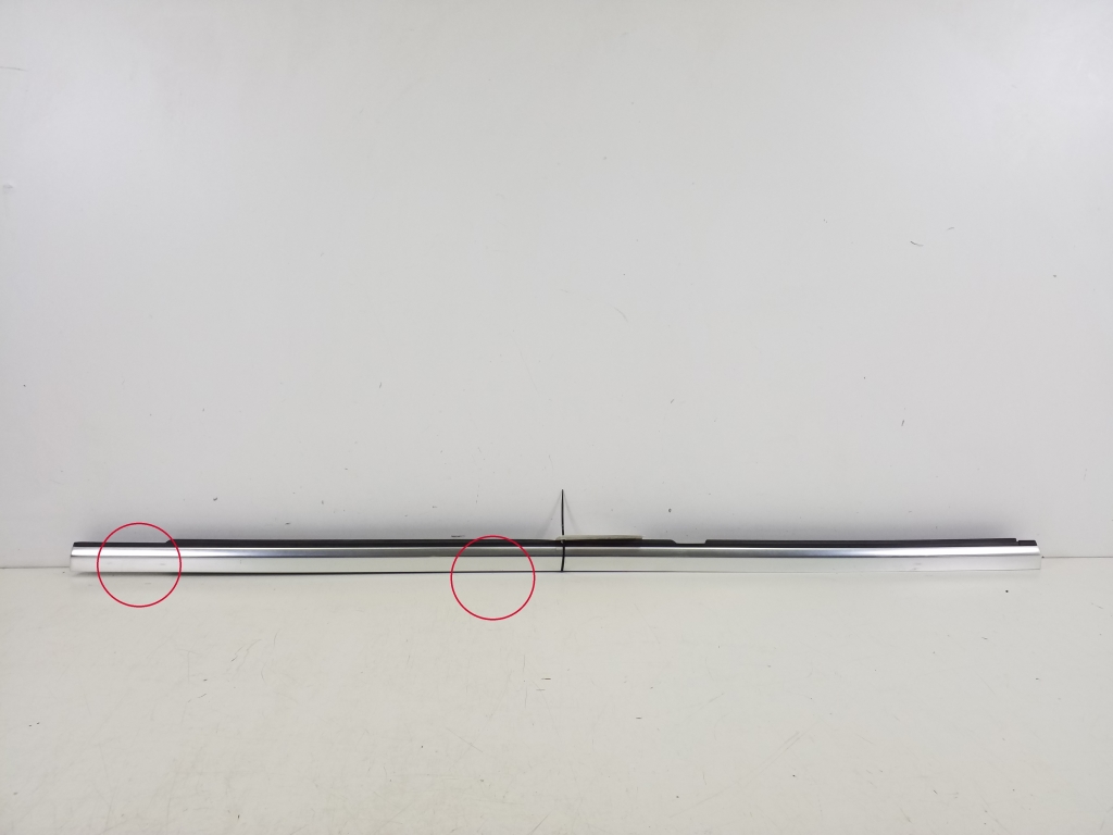 Used Mercedes Benz E-Class Rear side door strip to glass outer A2137300324
