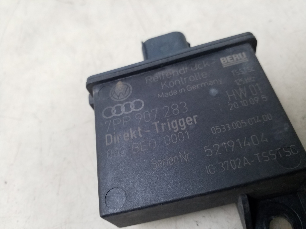 Used Porsche Panamera Tire pressure control module 7PP907283