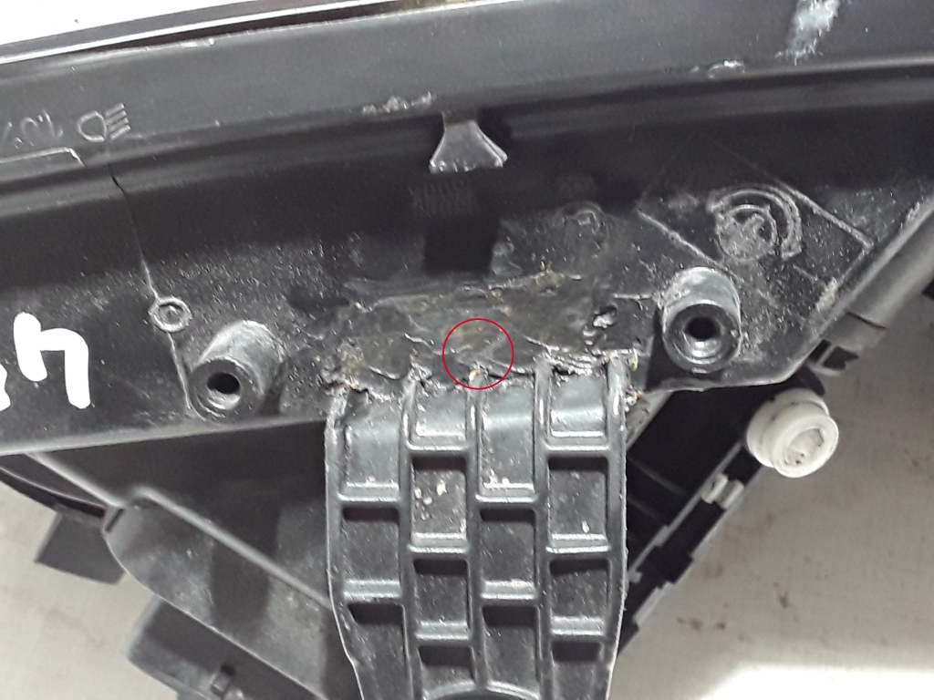 Used Dacia Logan Headlights 260604218R