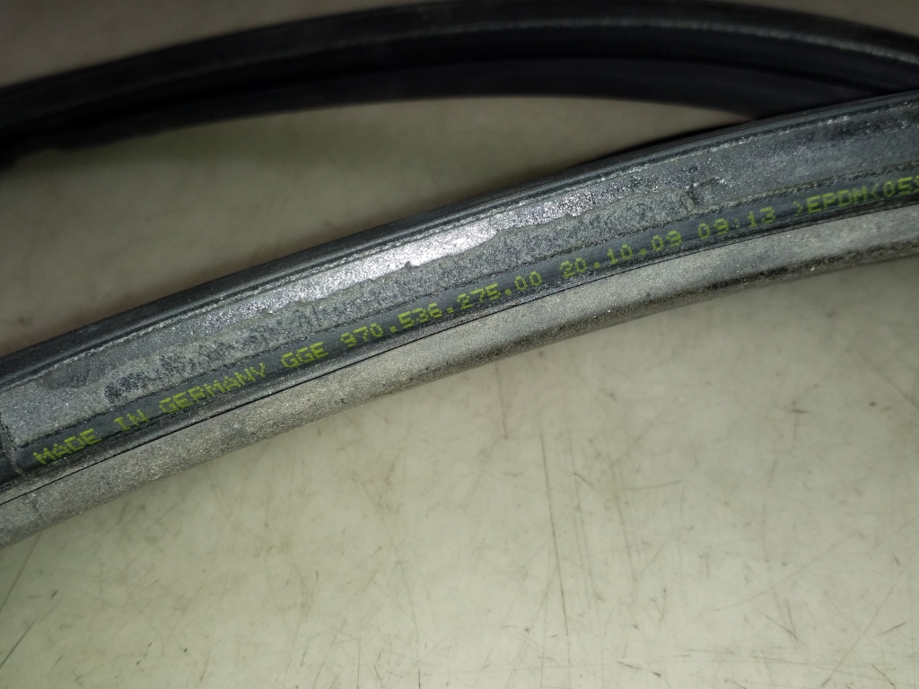 Used Porsche Panamera Rear side door sealing rubber on the door 97053627500
