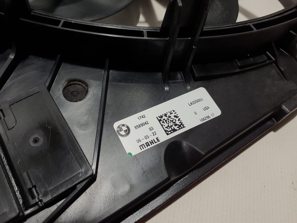 Used BMW X3 Cooling fan and its parts 8589042