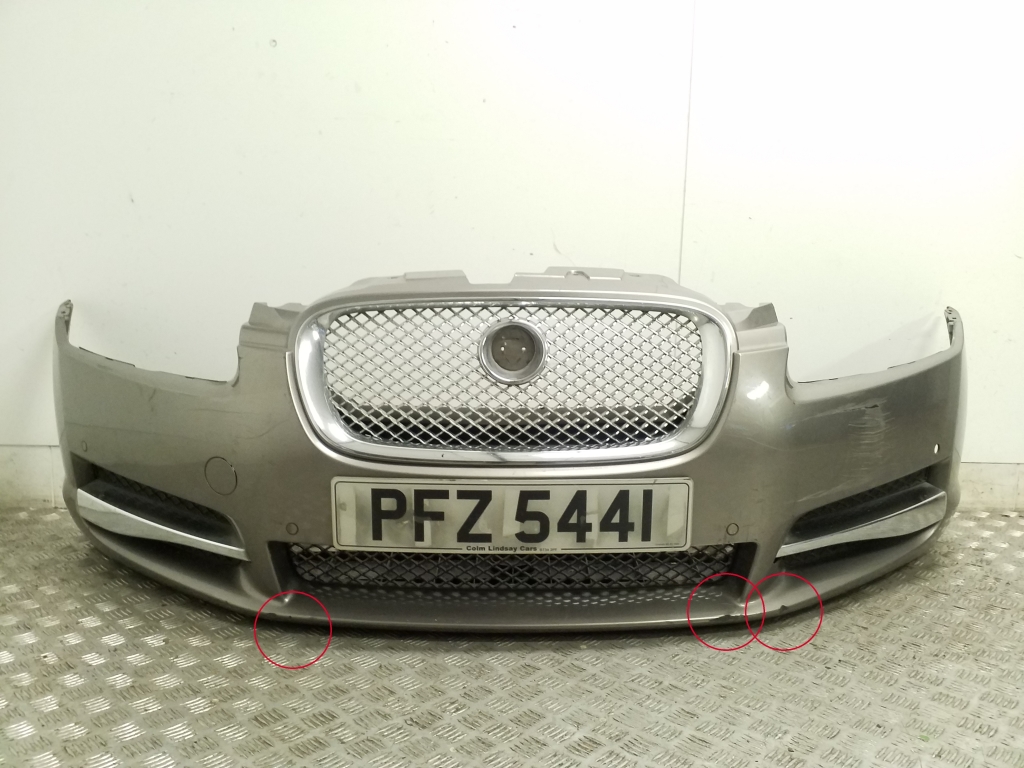 Used Jaguar XF Front bumper and its parts (set)