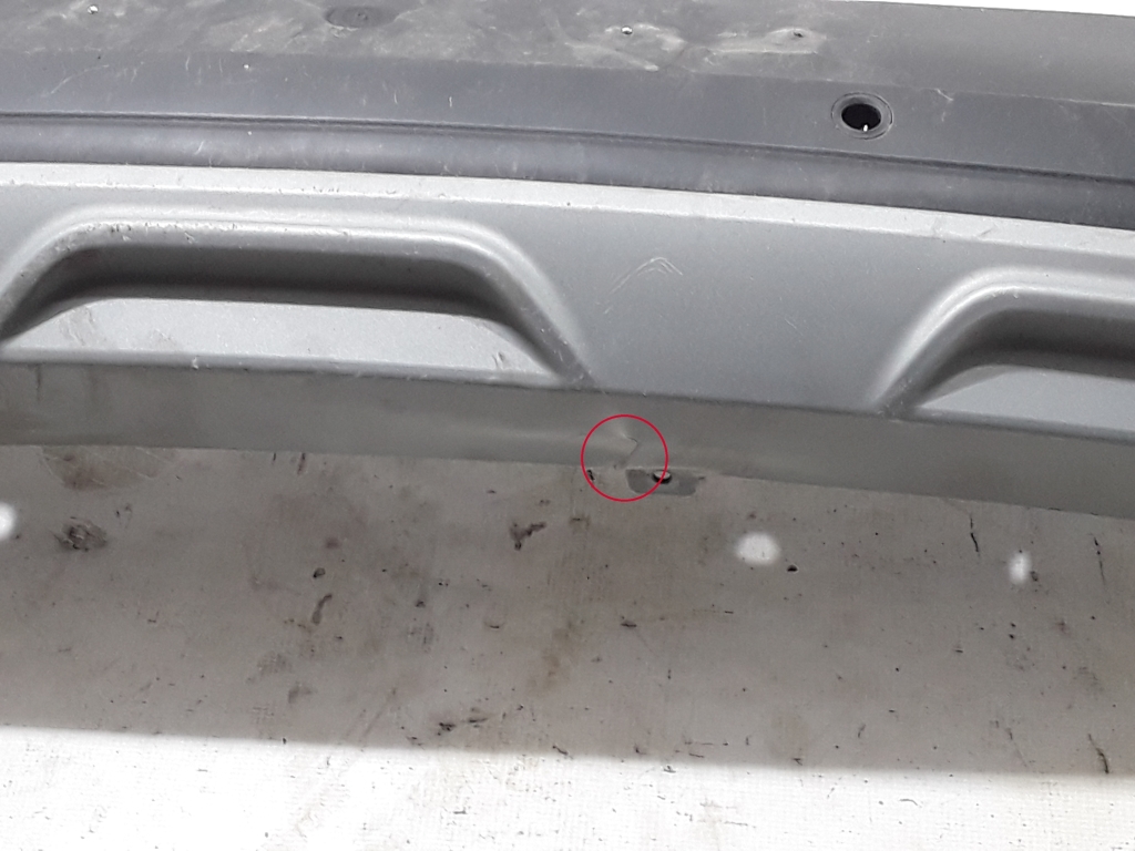 Used Dacia Sandero Rear bumper lower spoiler 850188863R