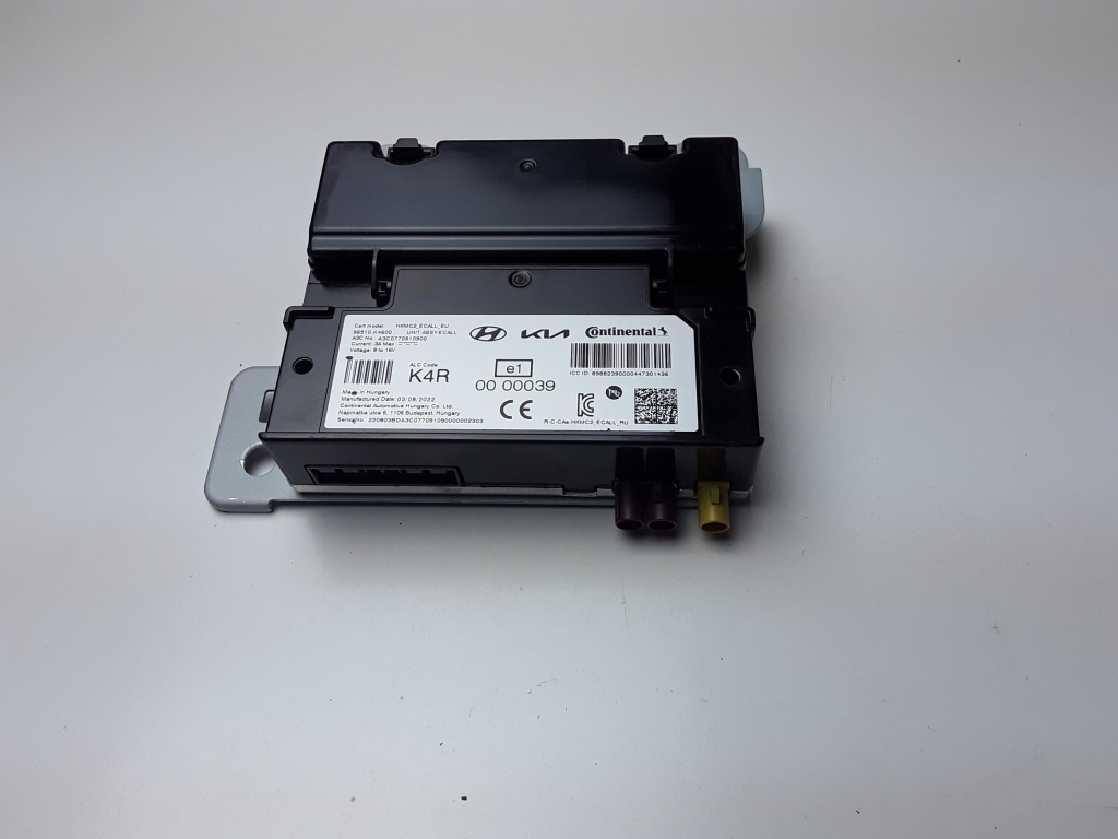 HYUNDAI Kona 1 generation (2017-2024) Bluetooth Control Unit 96510K4600 ...