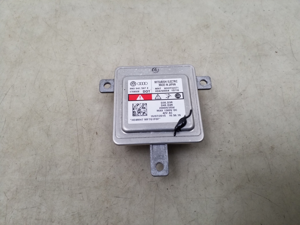 Used AUDI A4 Control unit for xenon headlights 8K0941597E