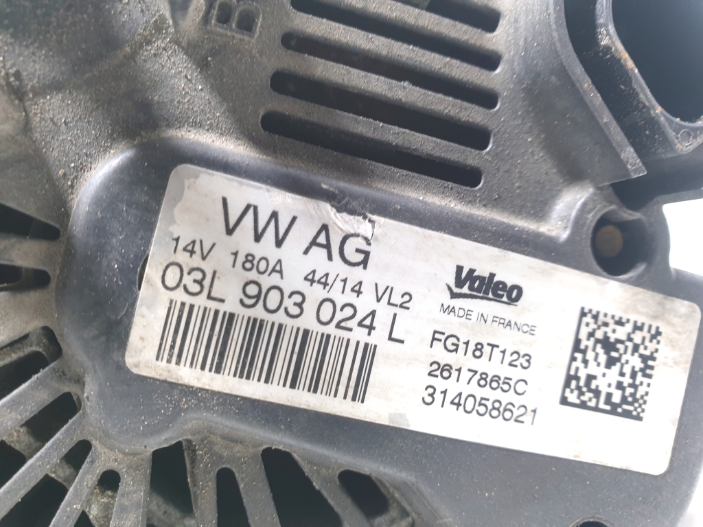Used Volkswagen Transporter Generator 03L903024L
